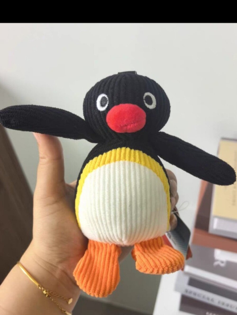Accessories | Plush Corduroy Penguin Pingu Keychain Doll 12cm Tall New ...